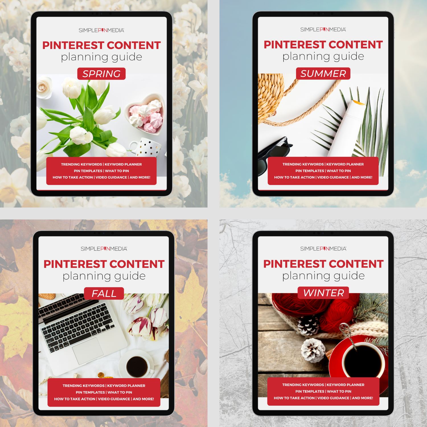 Pinterest Seasonal Content Planning Guide Bundle – Simple Pin Shop