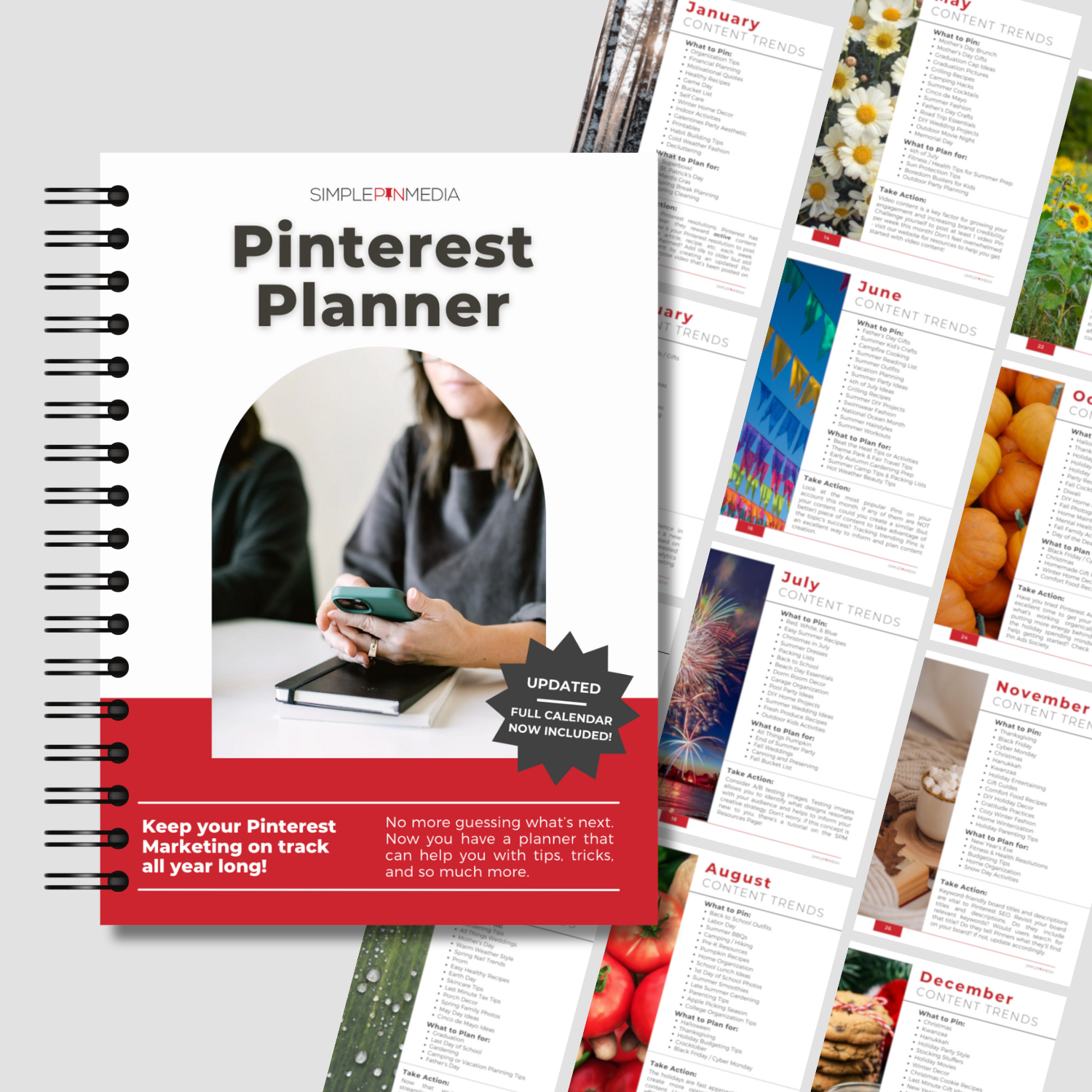 Simple Pin Planner {Printed Version} – Simple Pin Shop