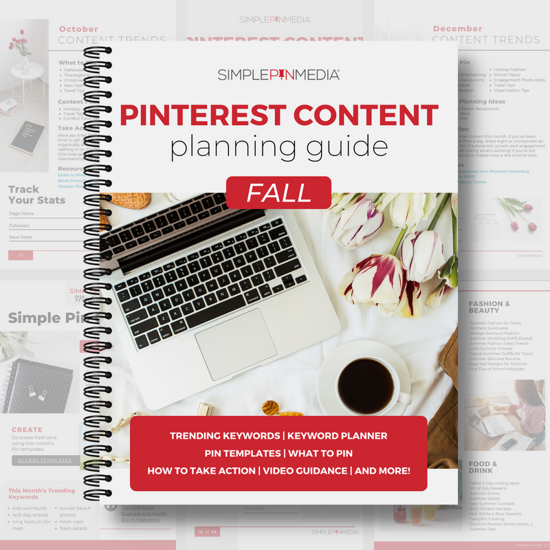 Pinterest Seasonal Content Planning Guide Bundle – Simple Pin Shop