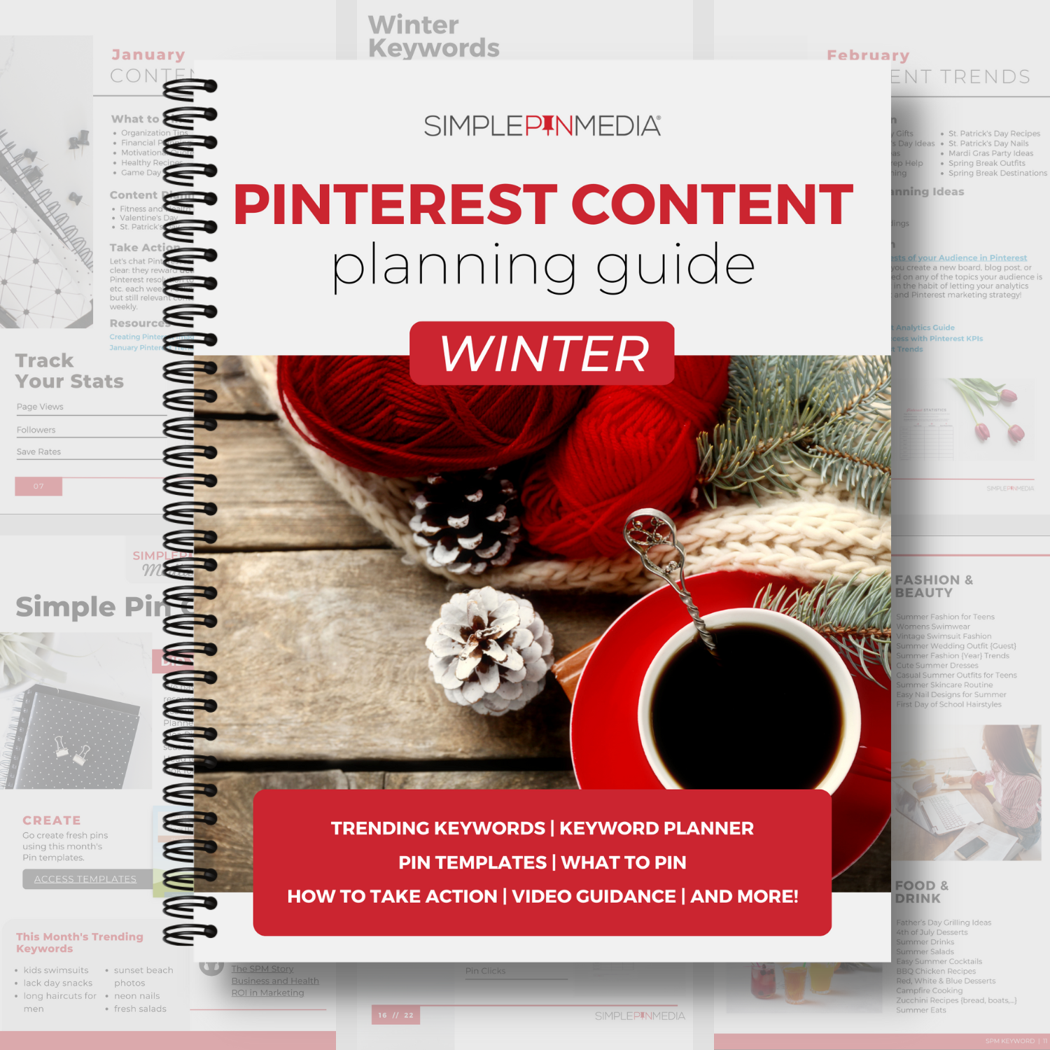 Winter Content Planning Guide for Pinterest – Simple Pin Shop